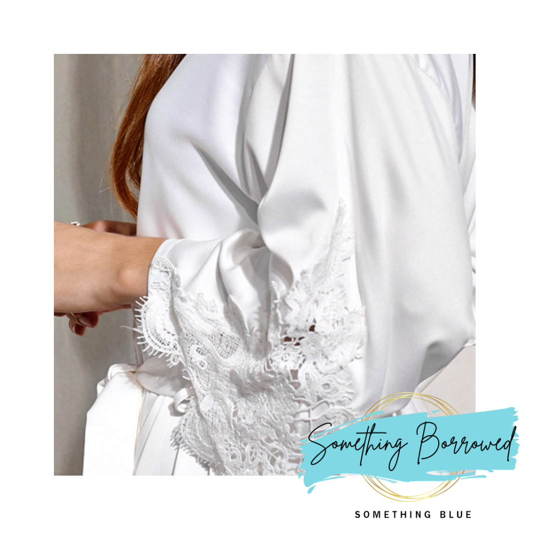 Triangle Lace Robes – Something Borrowed Something Blue